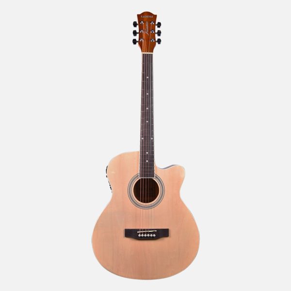 Frontier Series 40 inch Semi-Acoustic Natural Guitar | Kadence